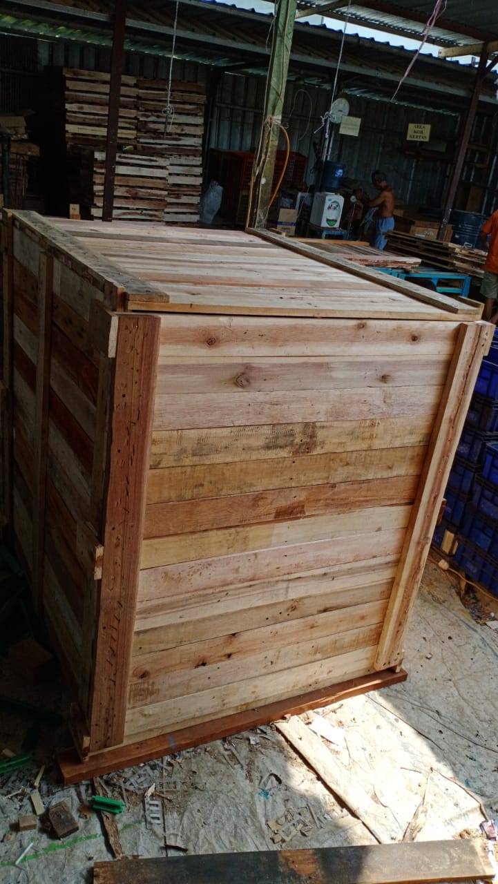 Peti Kayu Rapat Papan | Master Pallet