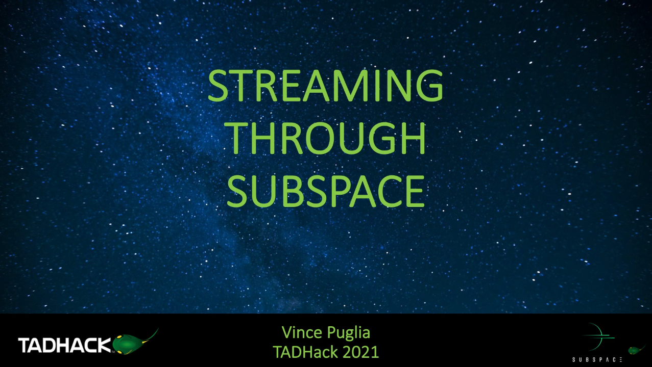 TadHack 2021 Wrap - Great Weekend Hackathon!