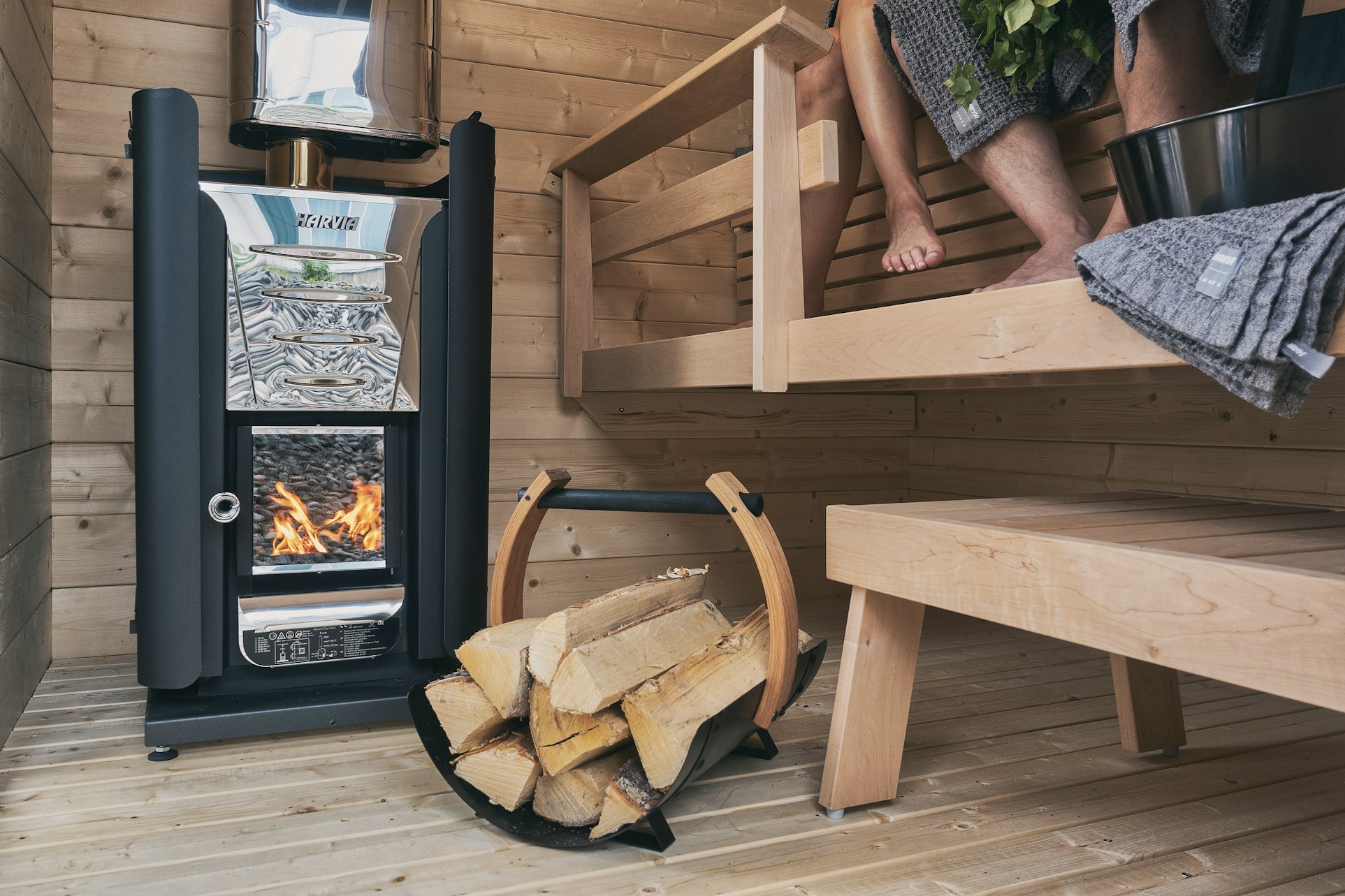 Harvia - Wood burning heaters | Harvia