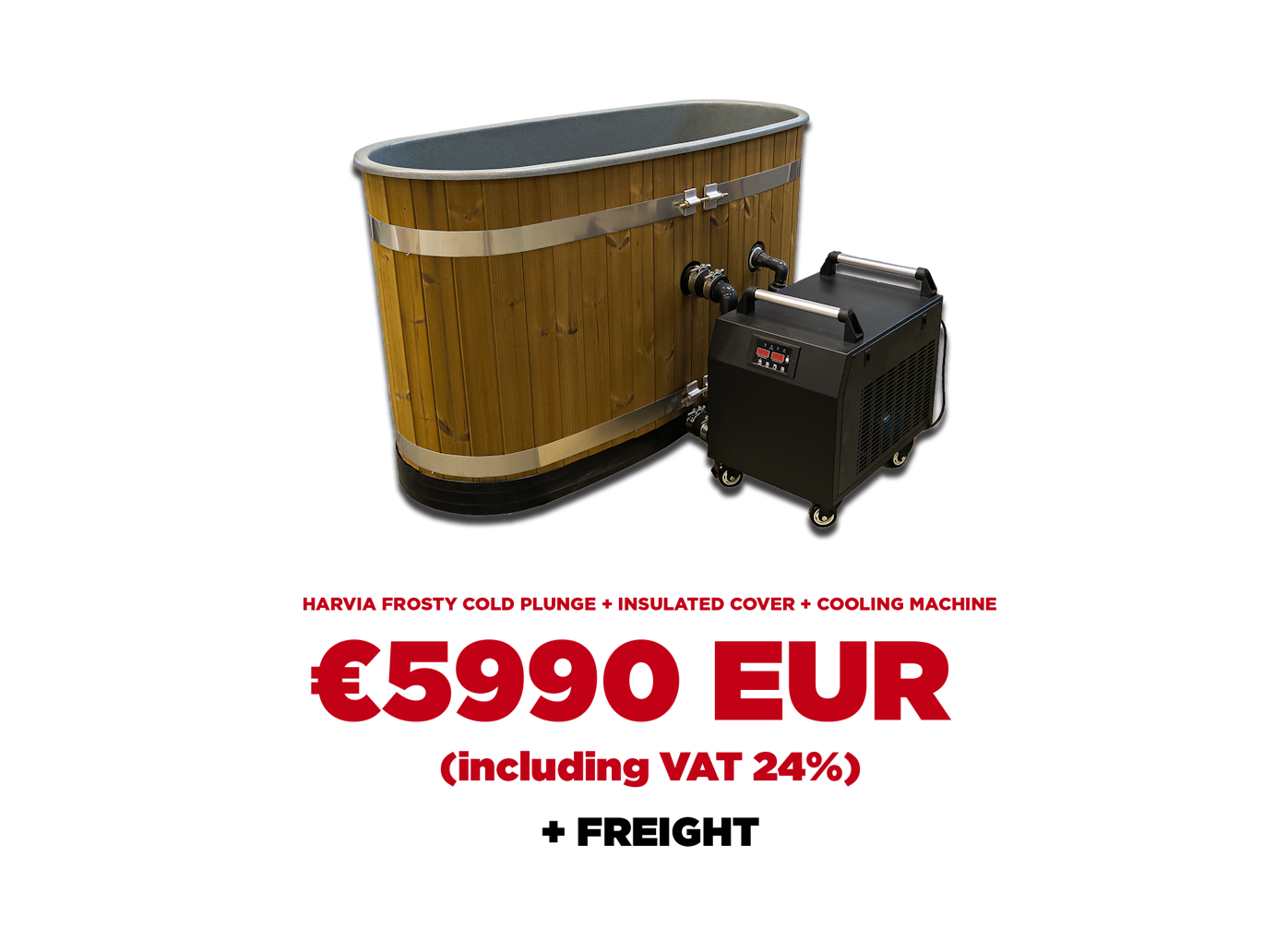 Harvia Frosty Cold Plunge - Cold therapy for body and mind | Harvia