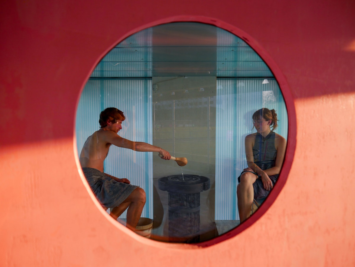 SWEAT Pop-Up Sauna: Bringing Sauna Wellness to Campus | Harvia