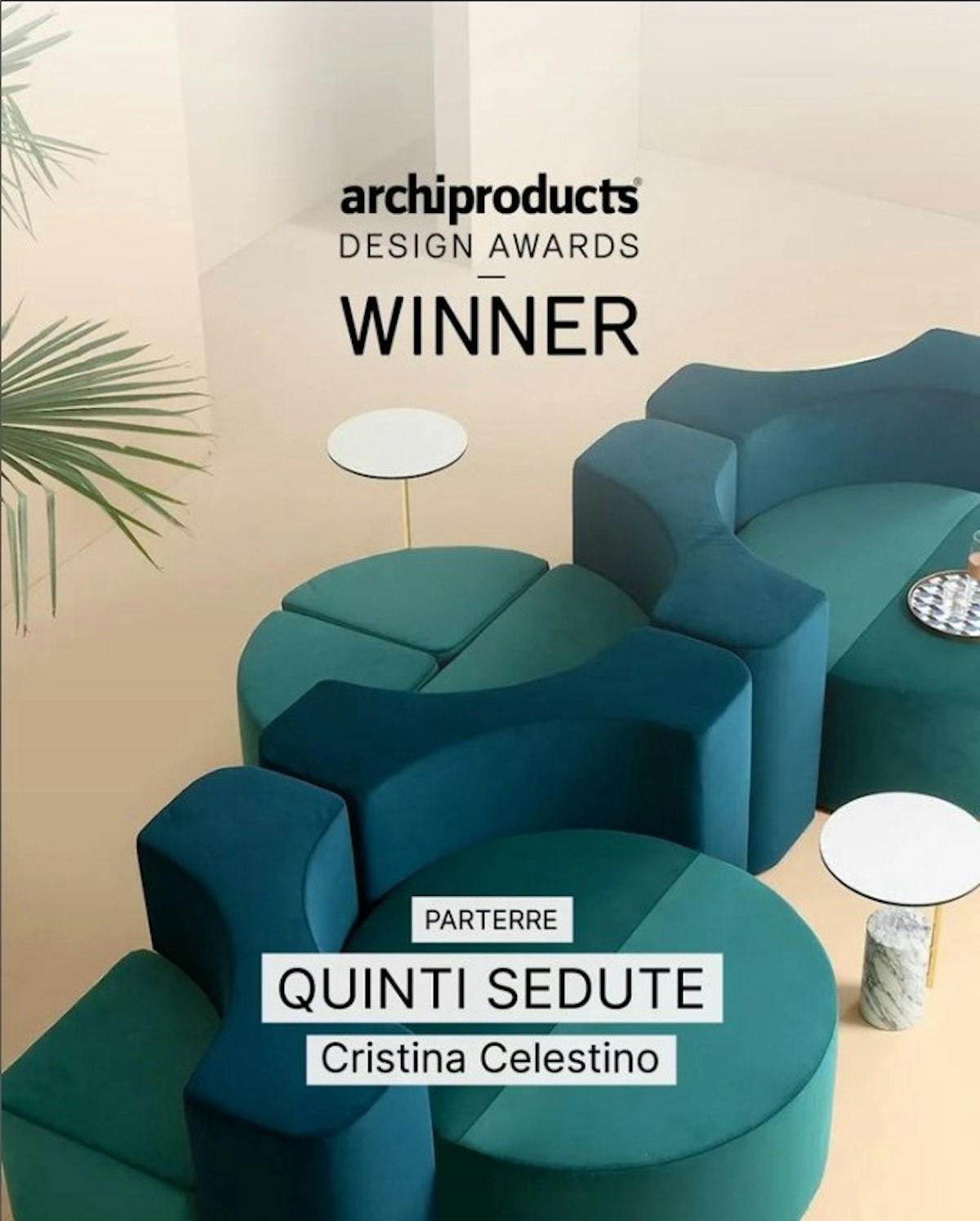 Parterre awarded by Archiproducts