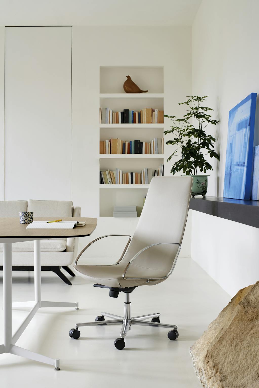 Amelie Glue version, wide office chair