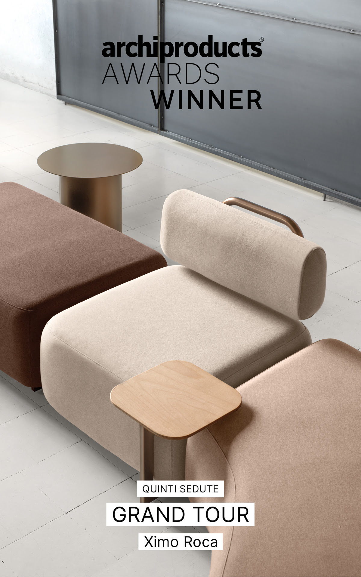 GRAND TOUR AWARDED BY ARCHIPRODUCTS 2023