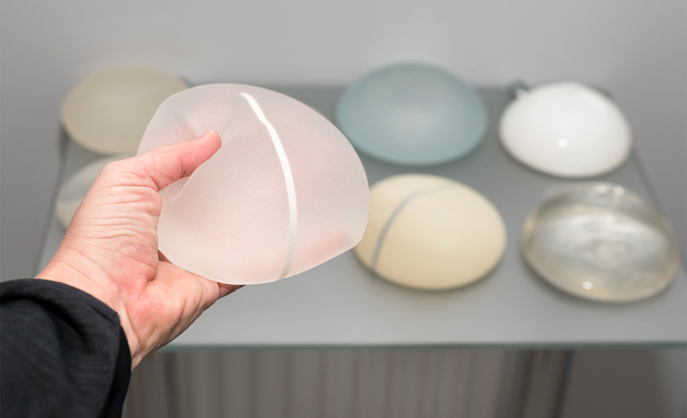 Teardrop Breast Implants