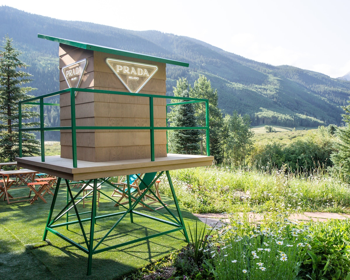 Prada Partners with Aspen Art Museum to Launch New Outdoor Installation - Prada Mountain