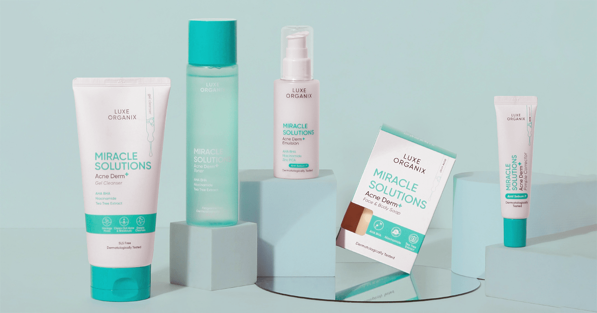 The Luxe Organix Acne Care Line is Now Dermatologically Tested