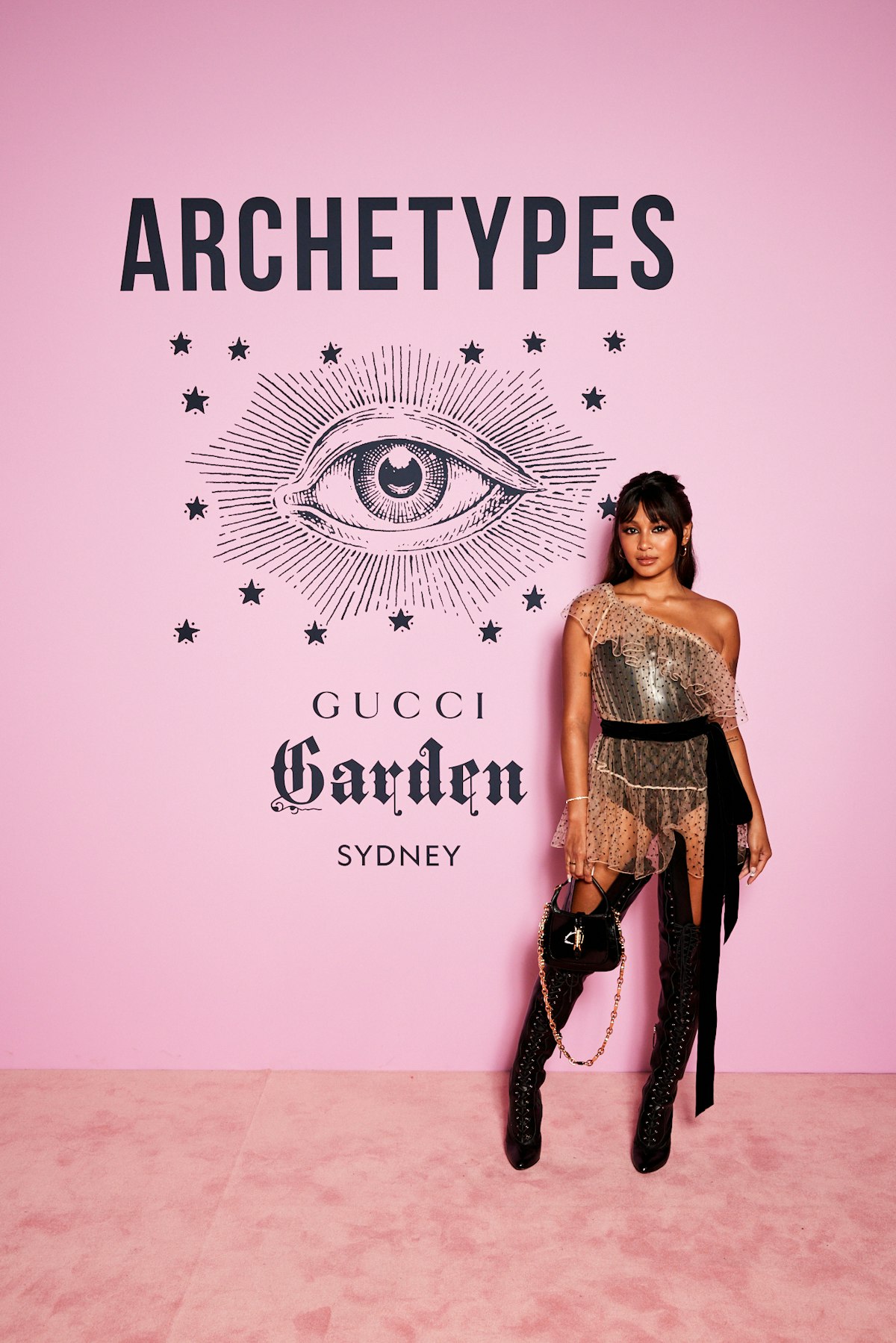 Nadine Lustre Stuns at the Gucci Garden Archetypes Opening in Sydney