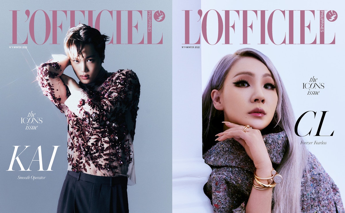 L'Officiel Philippines Headlines the Holidays with Kai and CL on the Cover