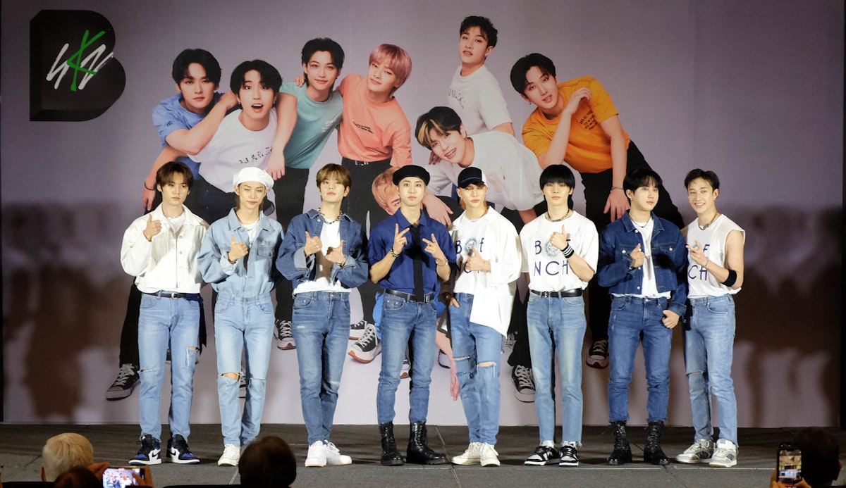 An Exclusive Peek At The Bench x Stray Kids Fan Meet Press Conference