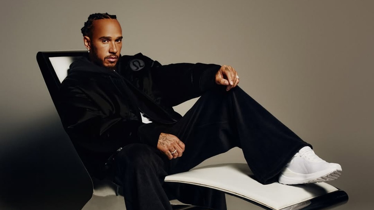 Lewis Hamilton Is Lululemon’s Newest Brand Ambassador