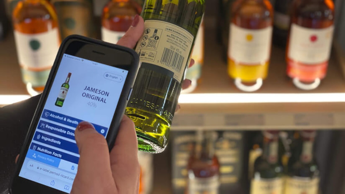 Pernod Ricard Launches Digital Labels for Smarter Drinking
