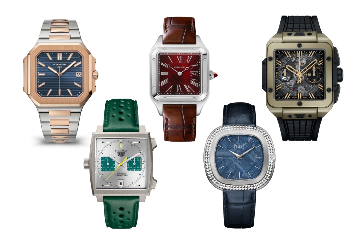 The 6 Best Square-Shaped Watches to Shop Now