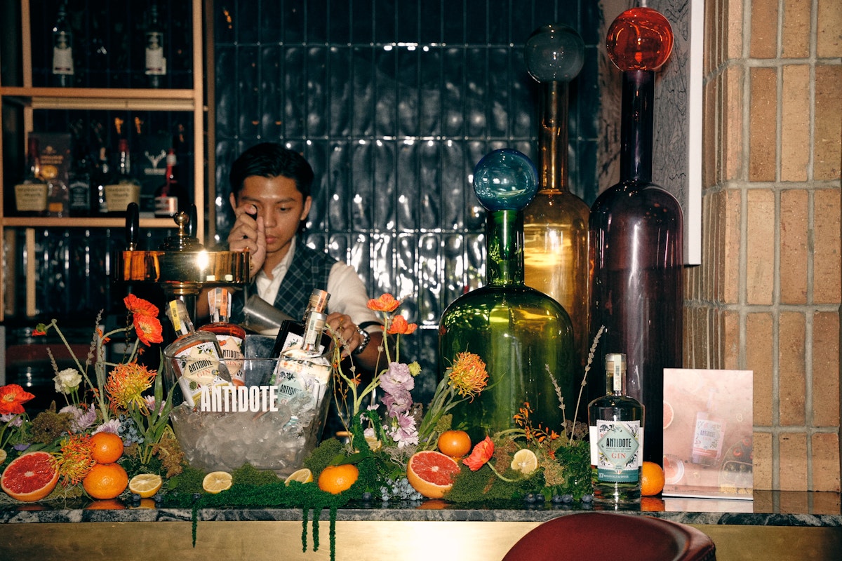 Gin Antidote: Sipping French Elegance and Playful Discovery in One