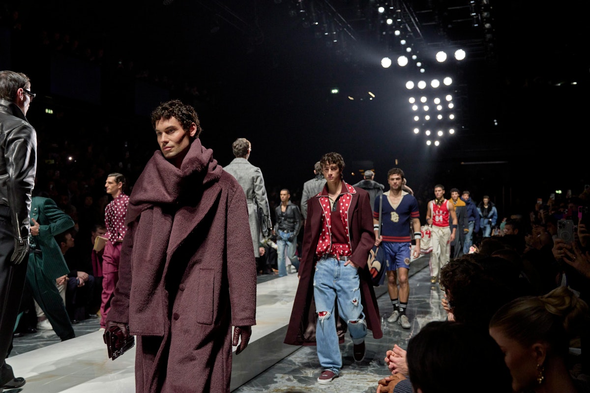Dolce & Gabbana Autumn/Winter 2026 Is A Love Letter To Modern Masculinity