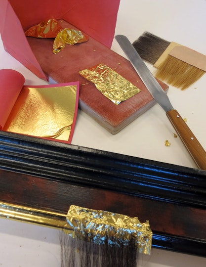 Making a Tudor frame | Art Gallery of NSW