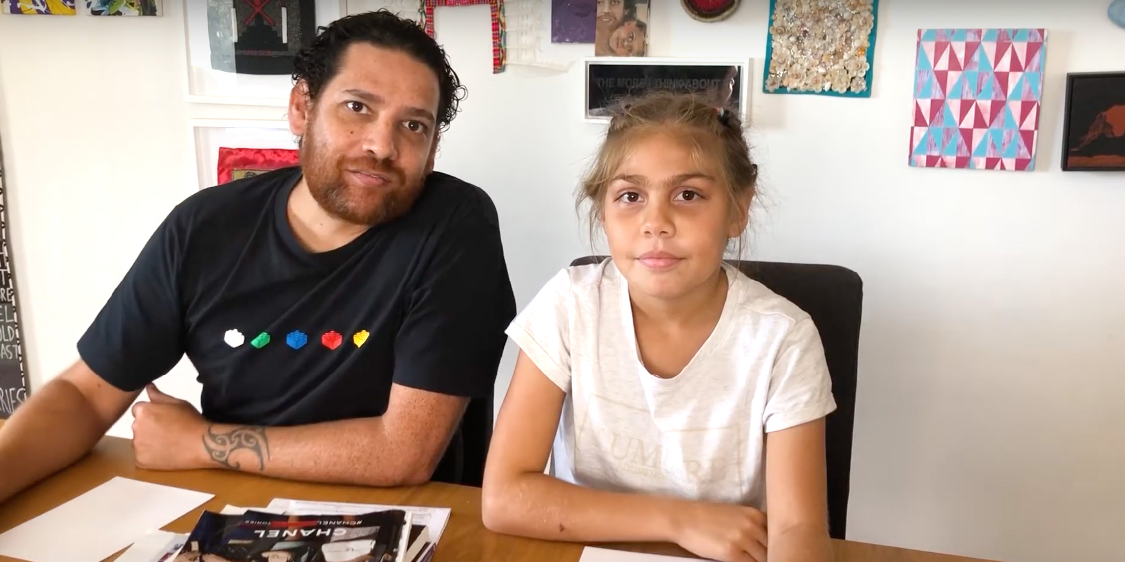 How to make a dada poem with Tony Albert and Bree | Art Gallery of NSW