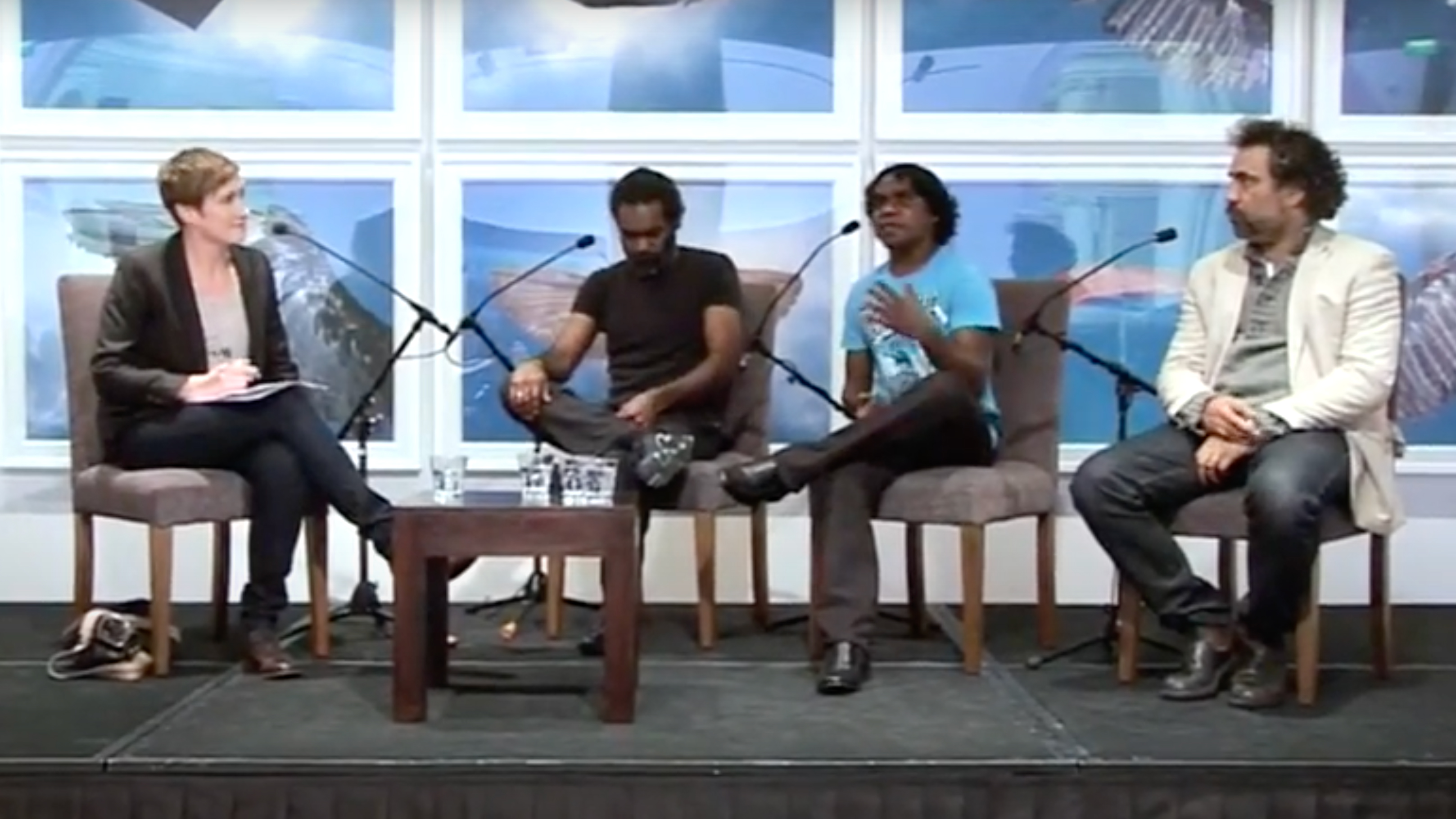 Fenella Kernebone in conversation with Wayne Blair, Trevor Jamieson and ...