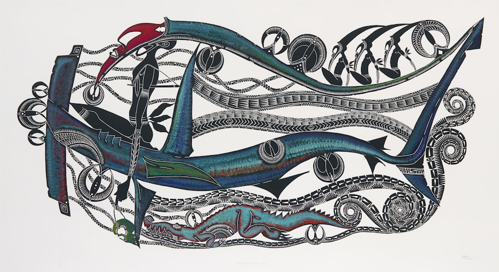 Contemporary printmaking from the Torres Strait Islands | Art Gallery ...