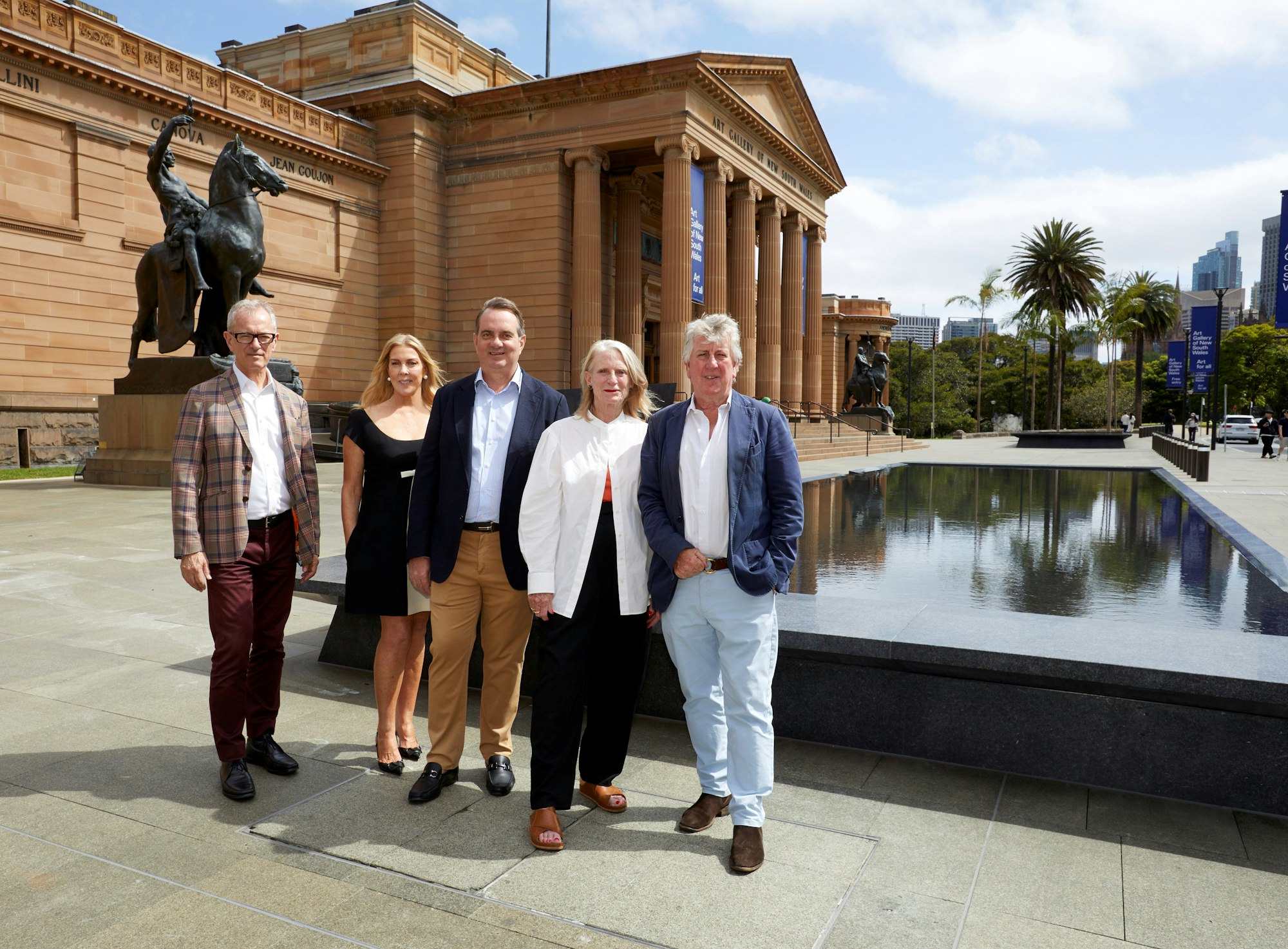 Reflecting Sydney’s history in the new Art Gallery forecourt | Art ...