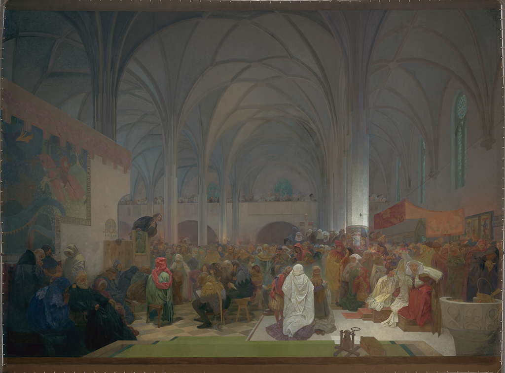 IX: Master Jan Hus preaching at the Bethlehem Chapel. The magic of the ...