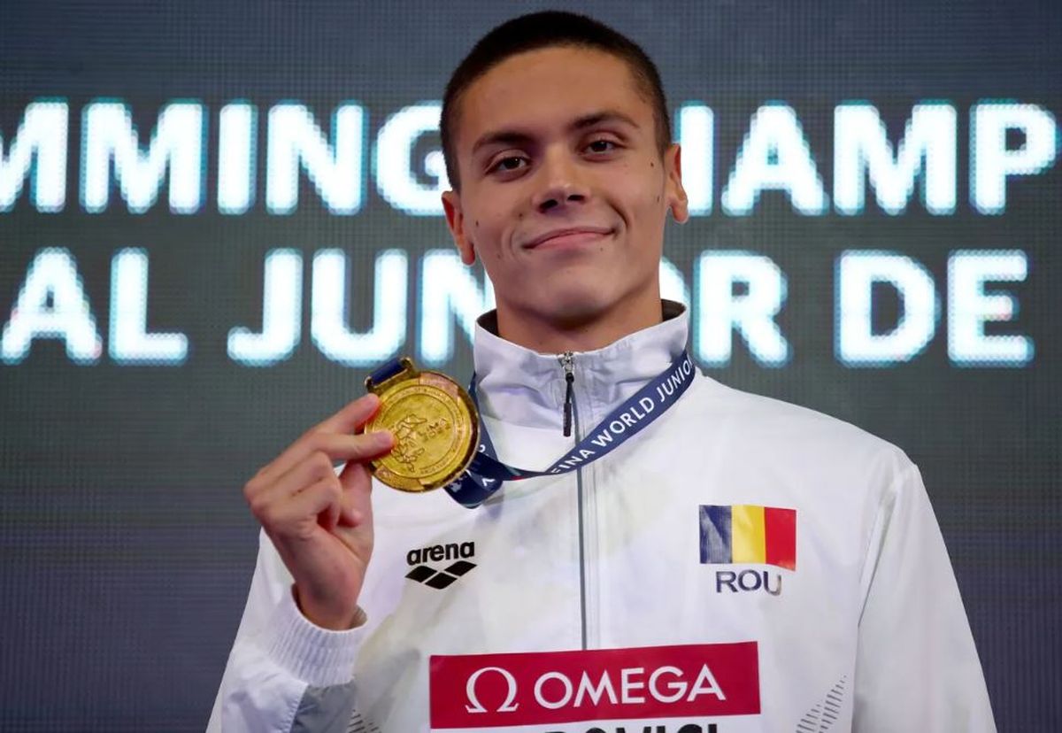 David Popovici împlinește azi 18 ani. Cariera spectaculoasă a ...