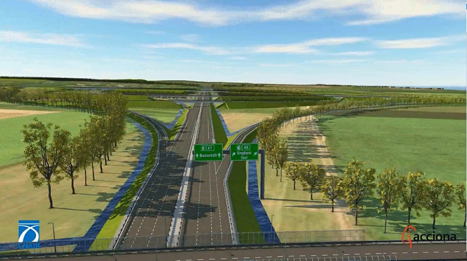 Autostrada Moldovei (A7), construită aproape în totalitate de UMB ...