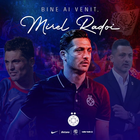 Mirel Rădoi, noul antrenor principal de la FCSB. Zeci de suporteri l-au ...