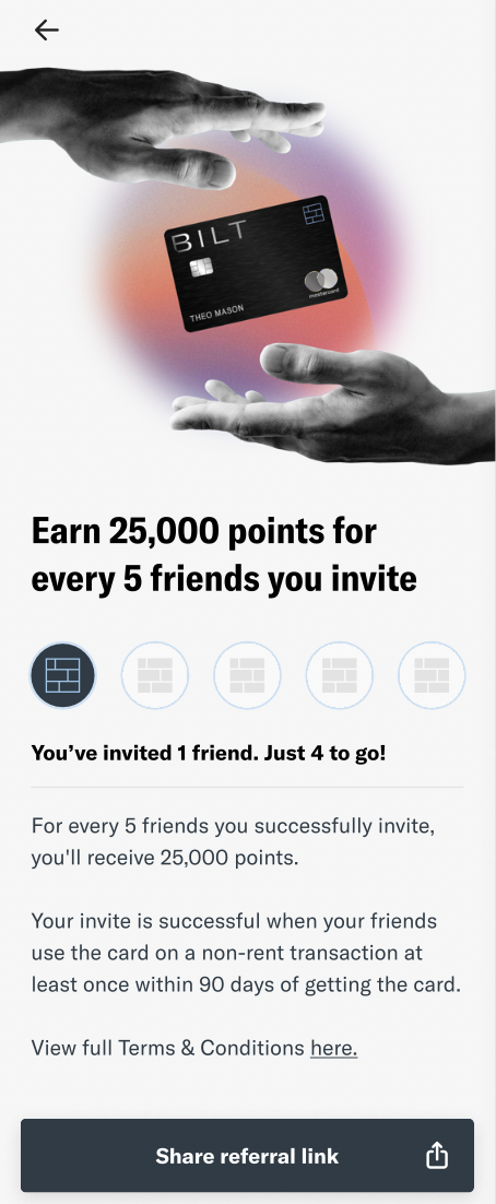 Share Bilt, Get Rewarded