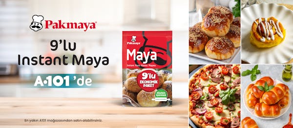Pakmaya Instant Maya ile Hazırlayabileceğiniz Poğaça Tarifleri