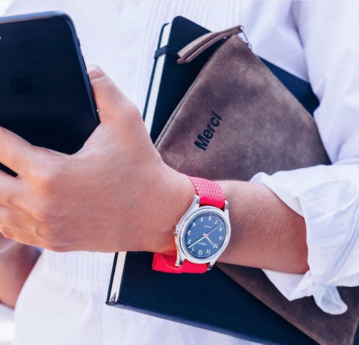 La montre que porte Emmanuel Macron