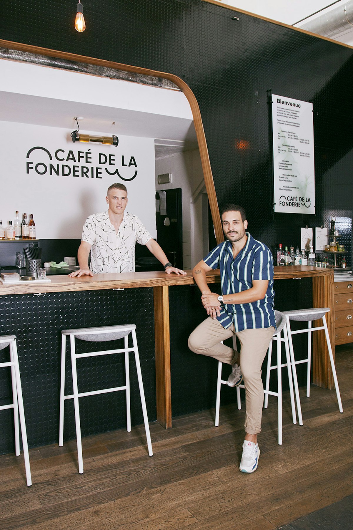 Maurice Lacroix accueille les chefs Ben & Léo