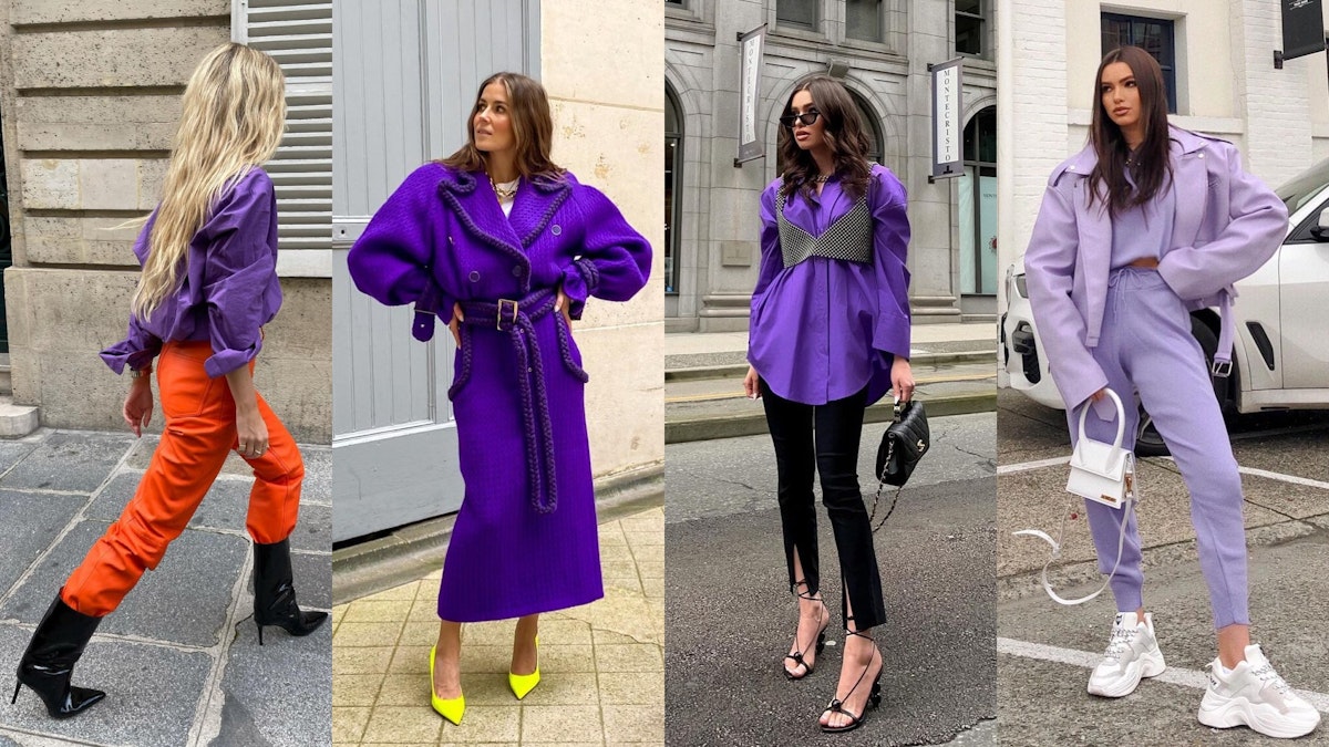 Inspirations style : 4 tendances de vêtements violets les plus en vogue