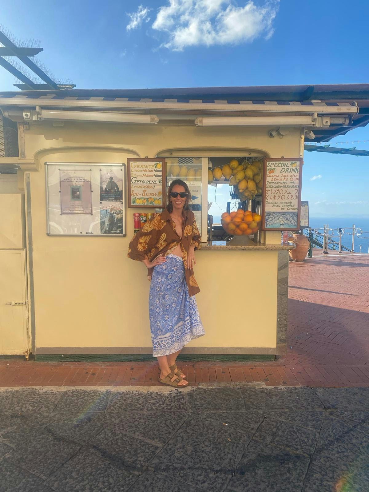 À Capri avec Ketzia Chetrite, fondatrice de Tressé