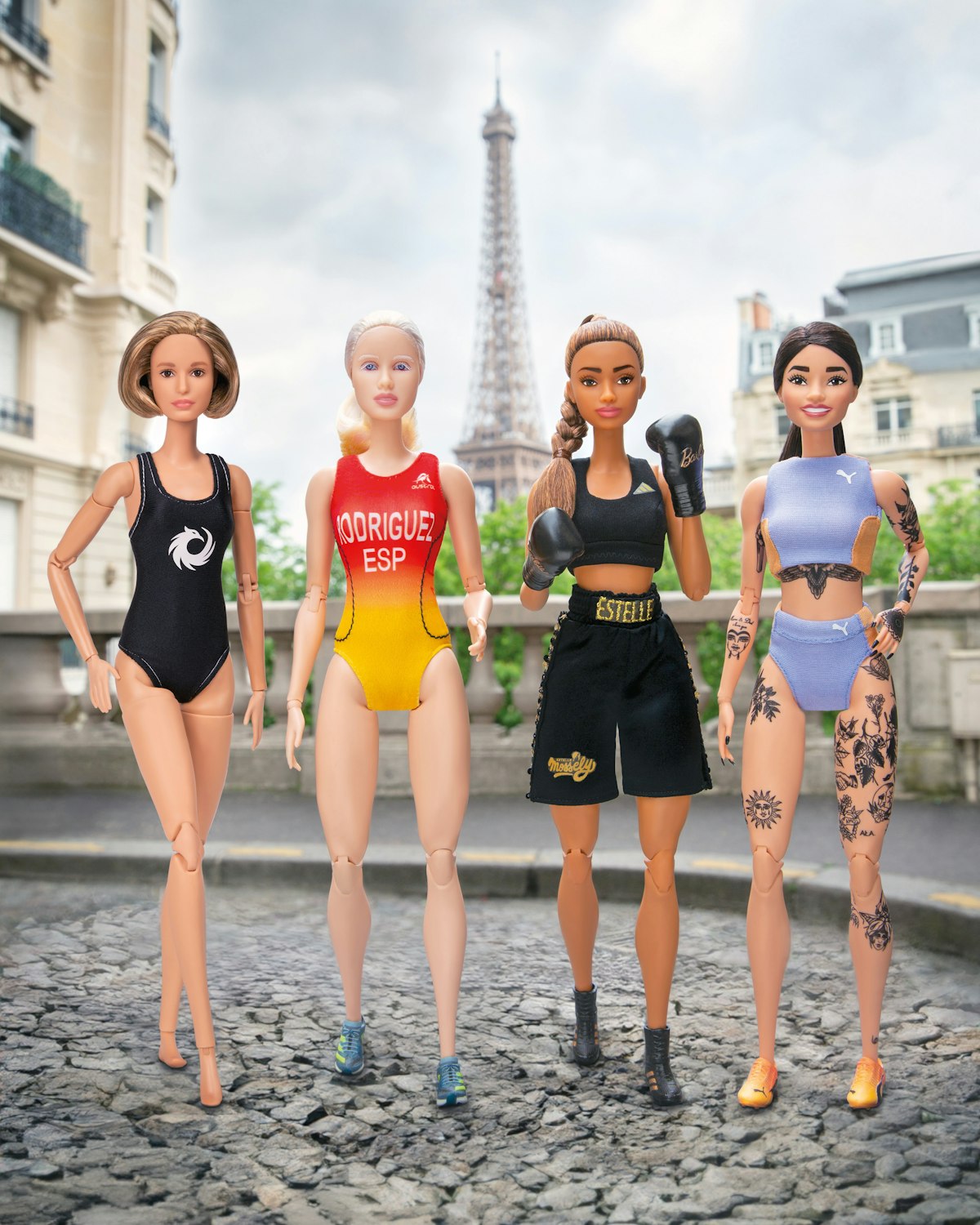 La poupée Barbie mouille le maillot pour les Jeux Olympiques de Paris 2024