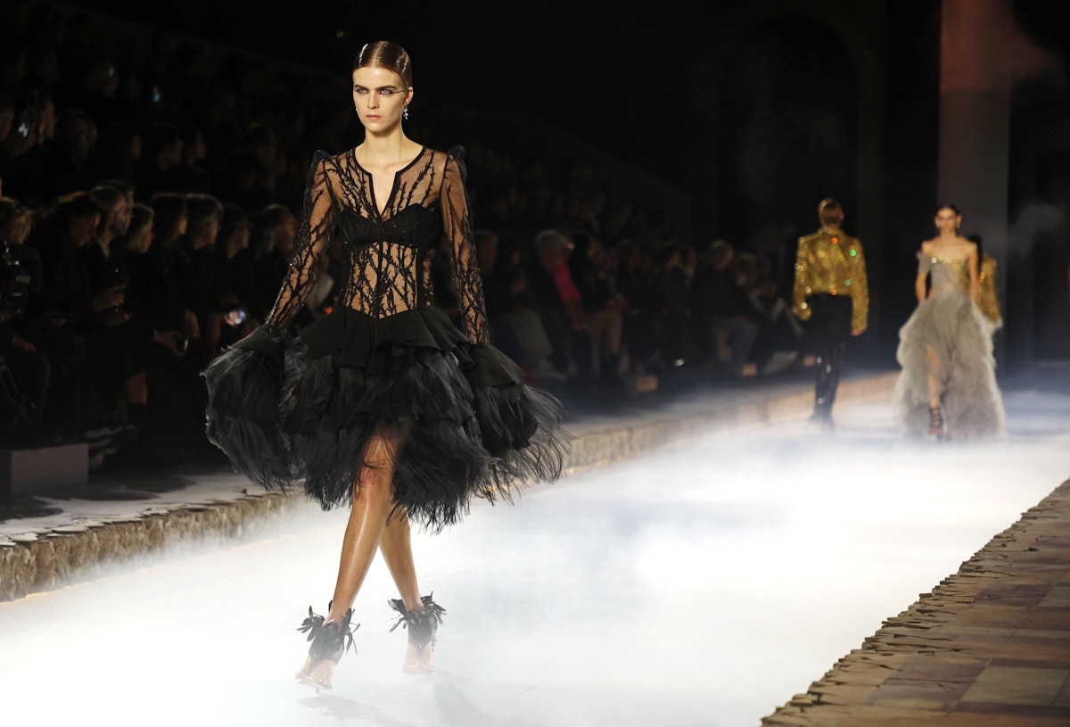 La banshee de McQueen à la PFW