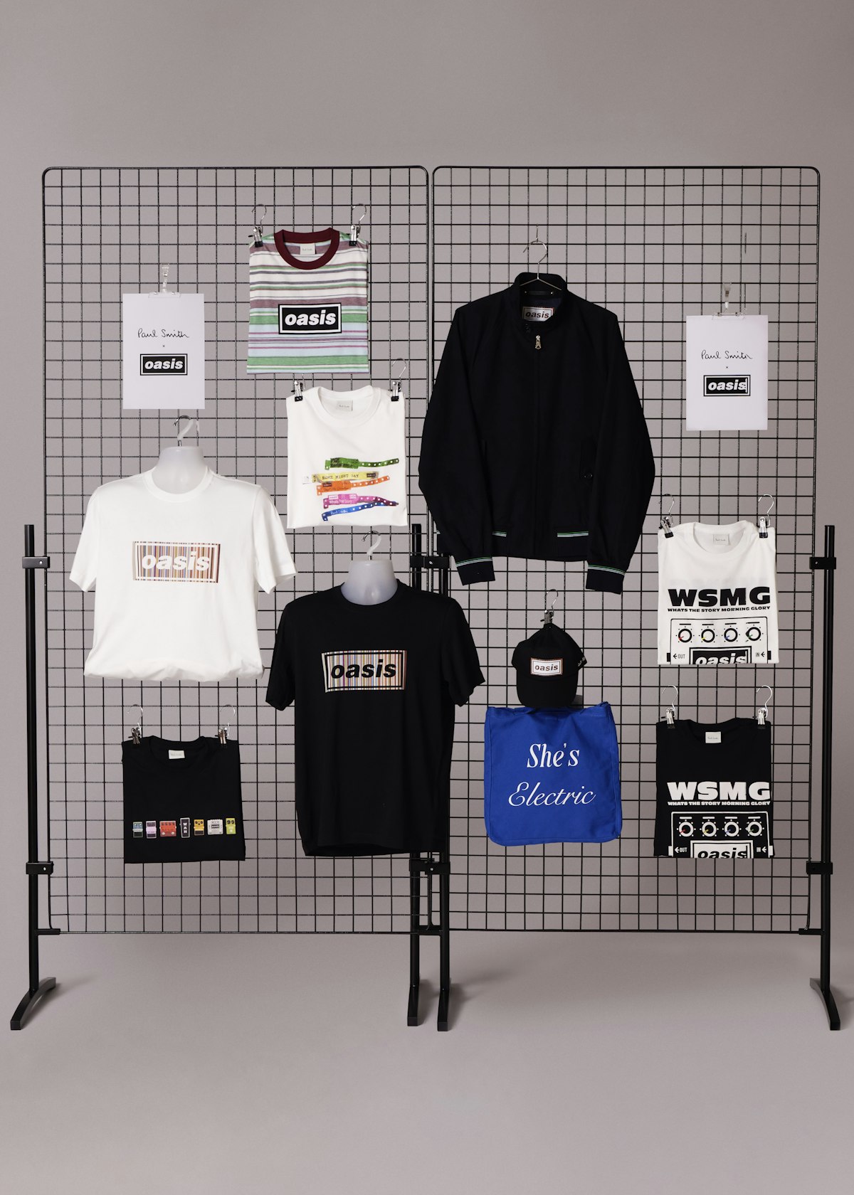 Paul Smith célèbre le retour d’Oasis avec une collection hommage aux années 90