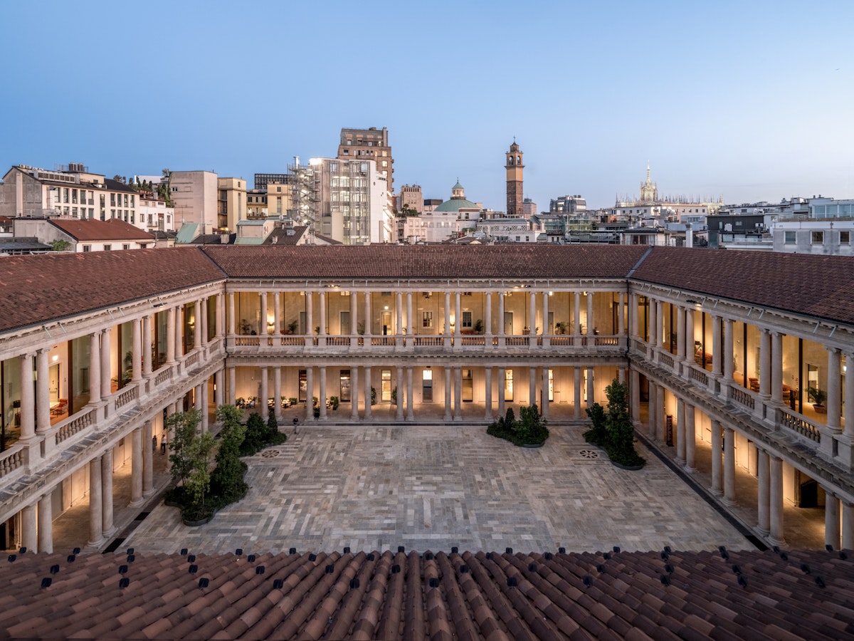 Visite guidée de l’hôtel Portrait Milano