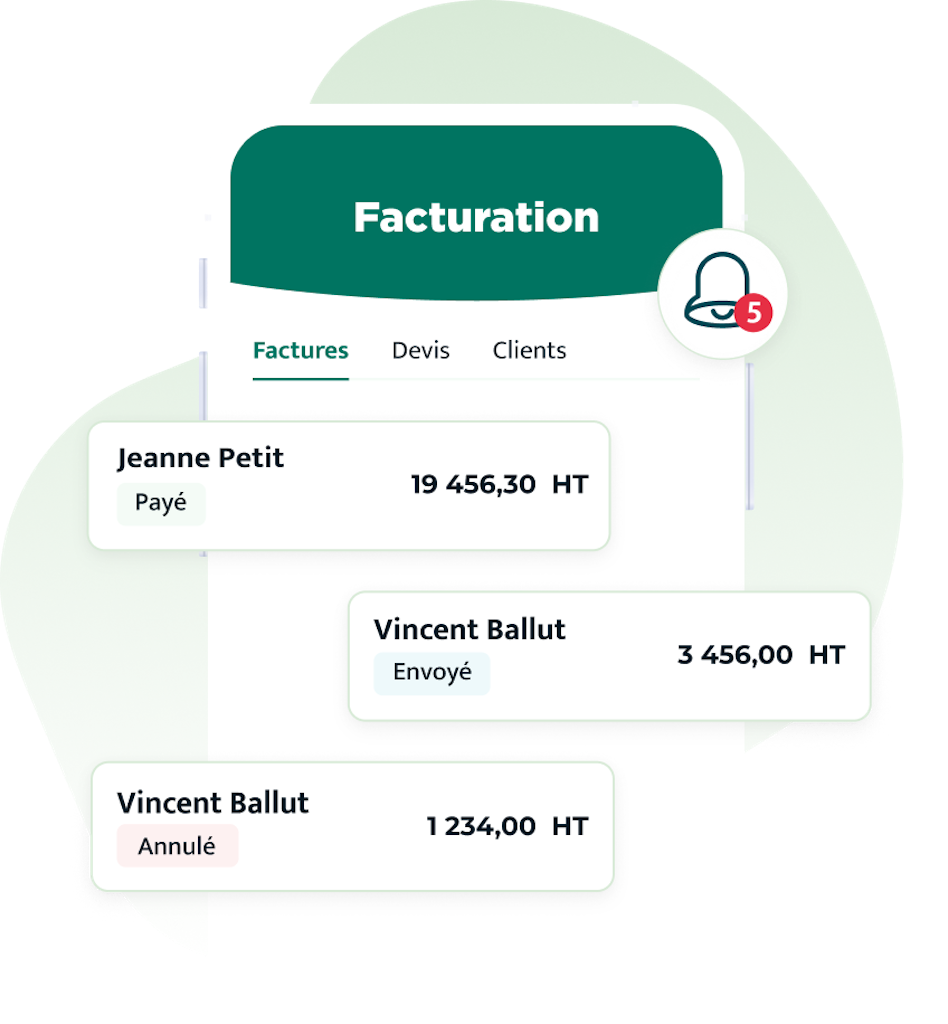 Factures & Devis Entrepreneur : Gestion en ligne simplifiée