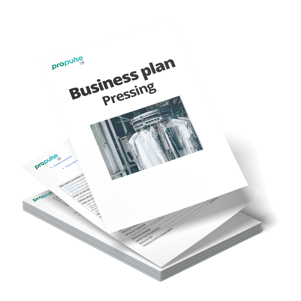 Business Plan Pressing en ligne & gratuit | Propulse by CA
