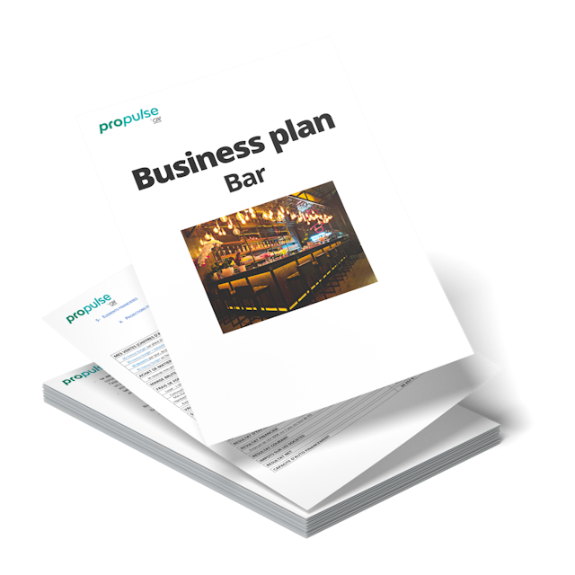 Business Plan Bar : Gratuit et en Ligne | Propulse by CA