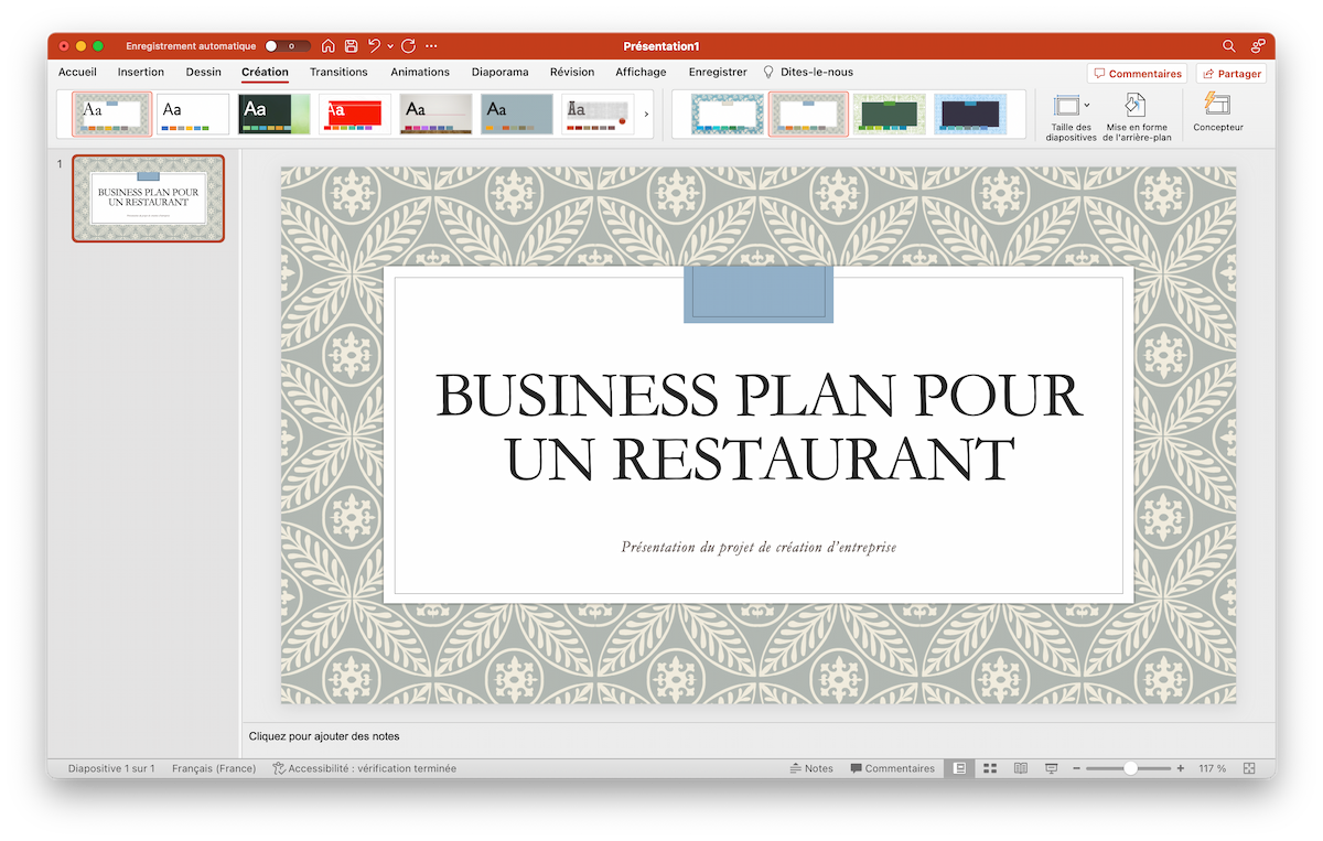 Comment faire un business plan sur PowerPoint