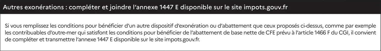 Déclaration de CFE : Bien remplir le formulaire 1447-c en 2024