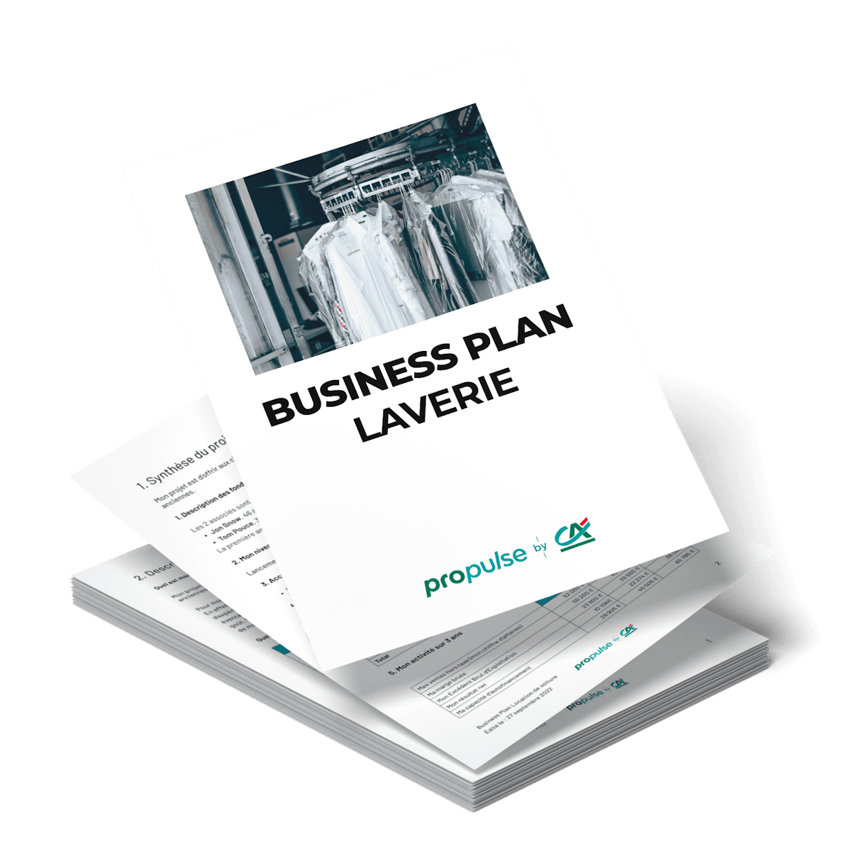 Business Plan Laverie Automatique | Propulse by CA