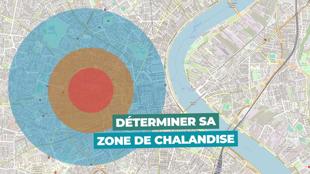 Zone de chalandise : définition, exemple et outils