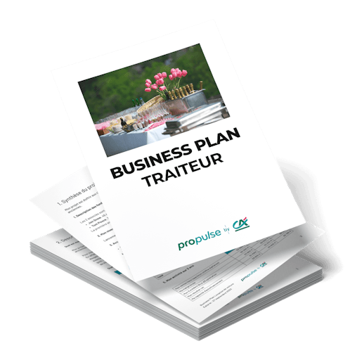Business Plan gratuit Traiteur en ligne | Propulse by CA