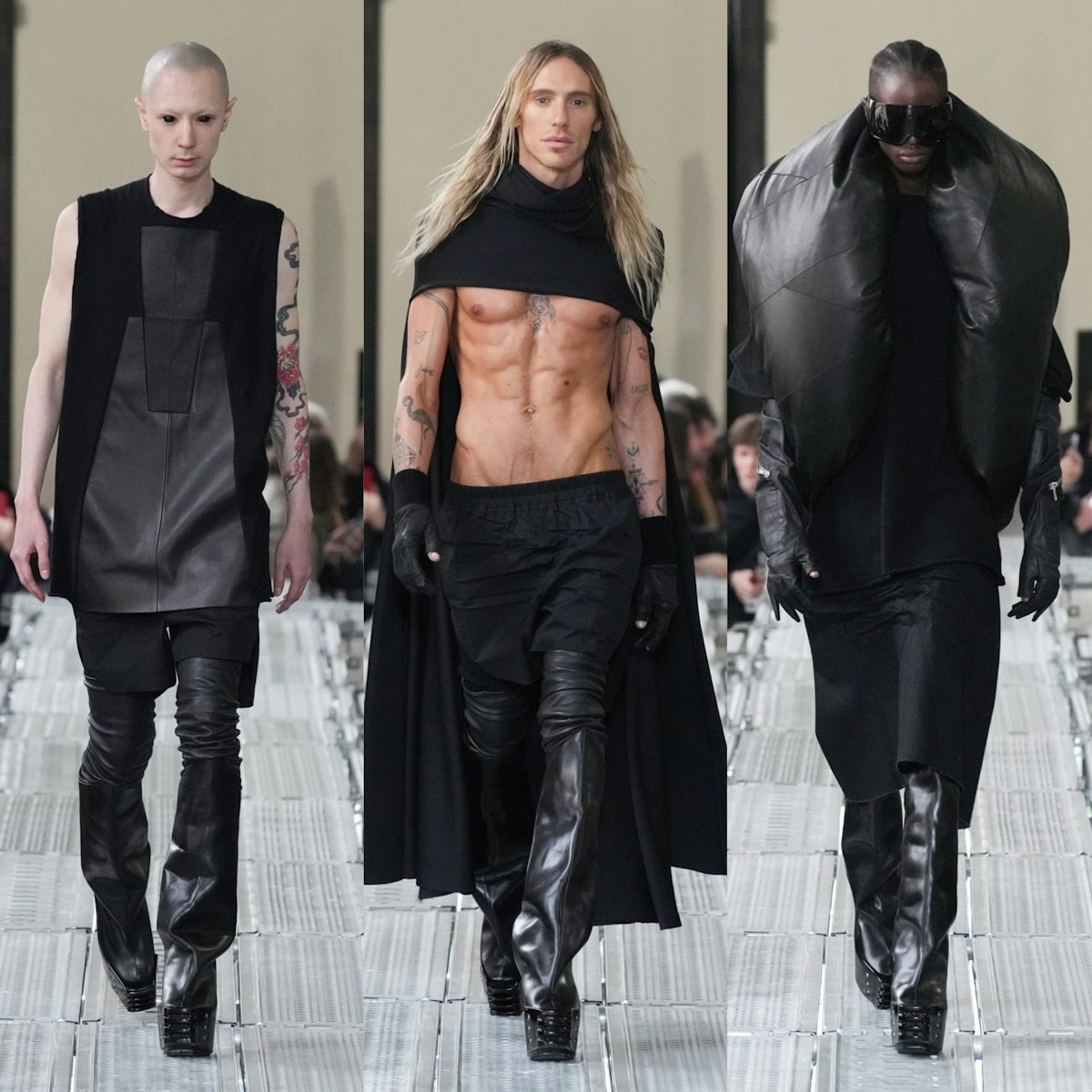 Un desfile sobre las nubes: Rick Owens llega a la Paris Fashion Week ...