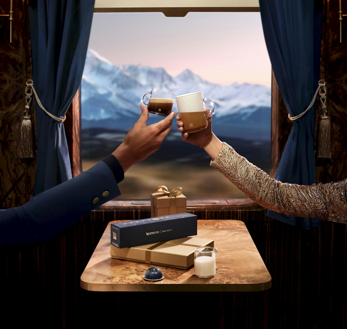 Nespresso celebra esta Navidad junto al chef Jean Imbert