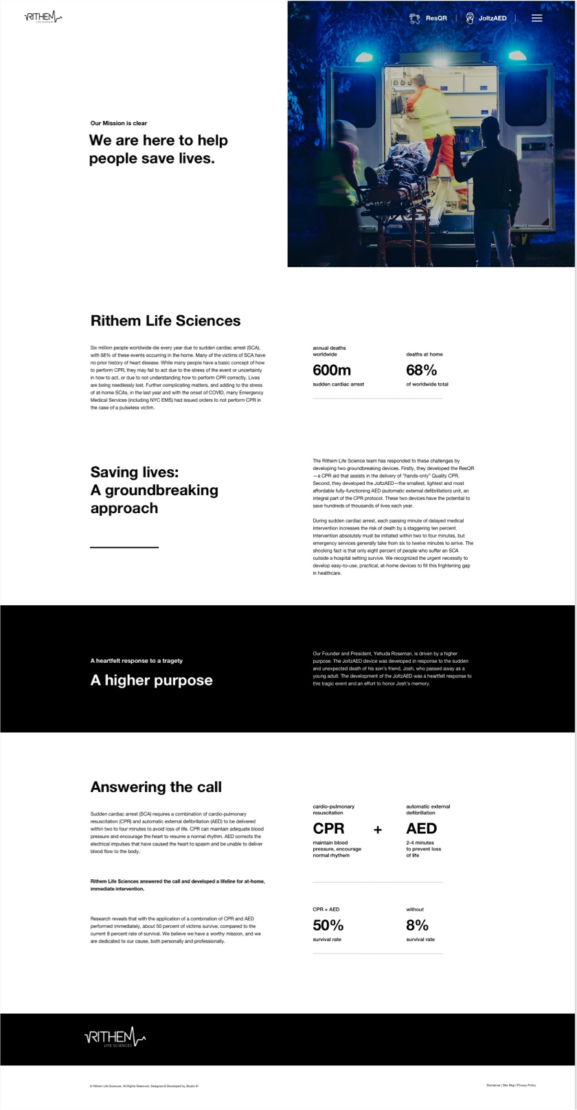 Studio III Featured Client: Rithem Life Sciences