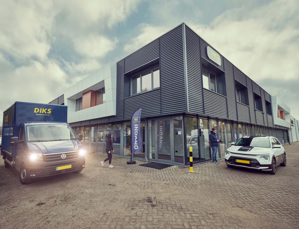 Rent a van in Utrecht from DIKS